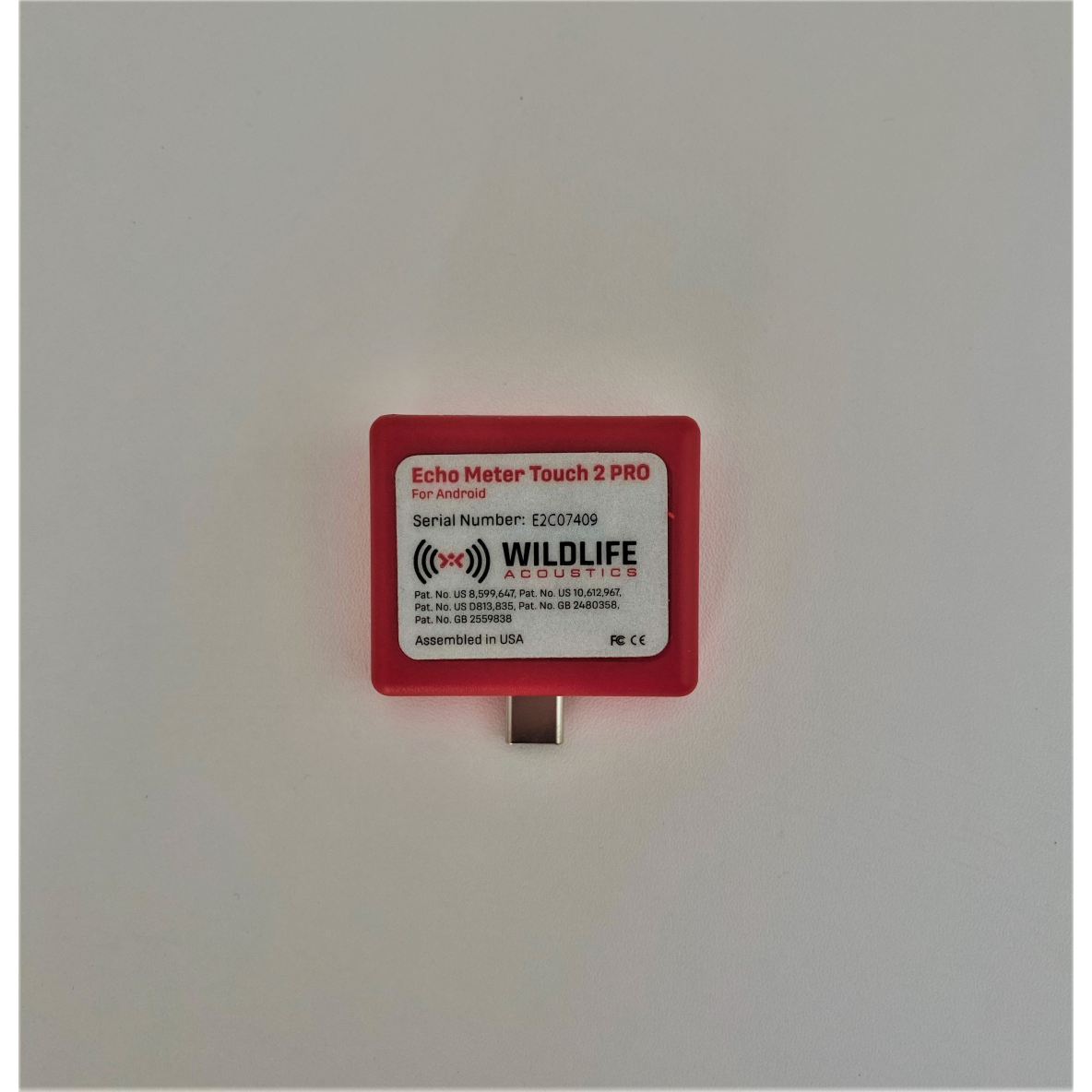 Détecteur Echo Meter Touch 2 PRO Wildlife Acoustics USB-C - Version Android